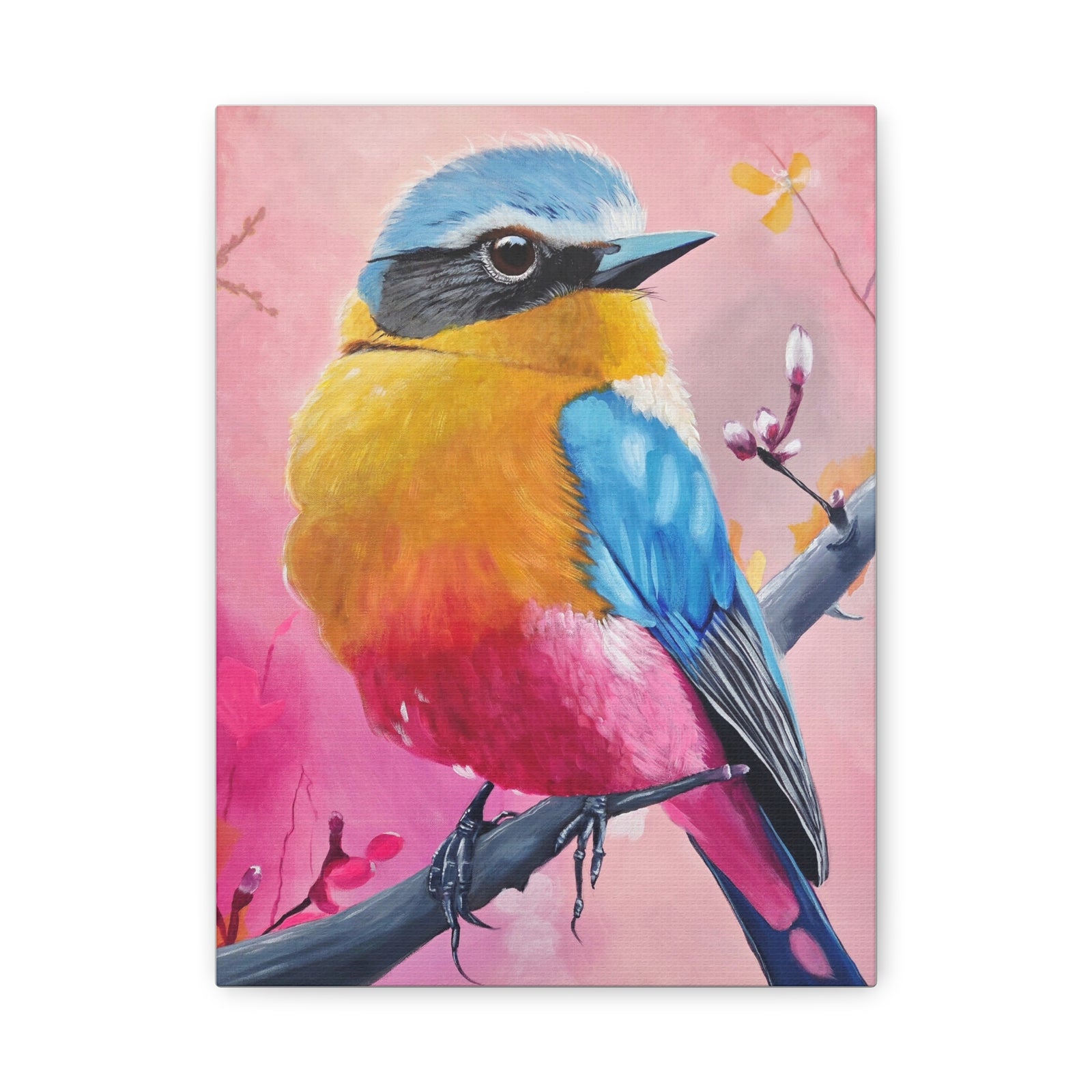 Matte Canvas Stretched 1.25" Canvas - Birdie – The Thistle Garden